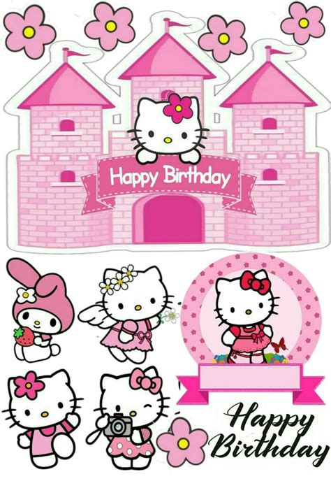 Toper Hello Kitty Hello Kitty Birthday Hello Kitty Invitation Card Hello Kitty
