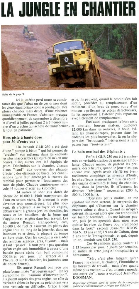 Quand Jean Paul Kossmann Membre De Notre Conseil Dadministration Traçait Le Transgabonais