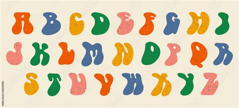 Photography Poster Hippie Bohemian Funky Groovy Font From The 1960s In