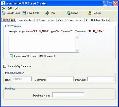 Lemonade Php Script Creator İndir