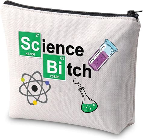 Chemist T Biology Chemistry T Science Bitch Funny Cosmetic Bag For Science Girls Chemistry