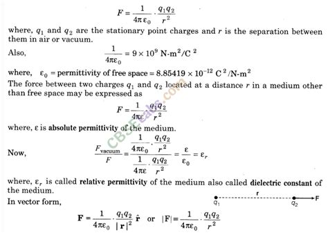 Electric Charges And Fields Class 12 Notes Chapter 1 Community