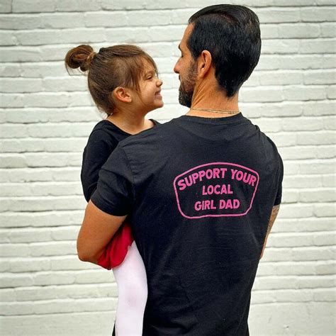 Dadbod Apparel Support Your Local Girl Dad Shirt Gd Military