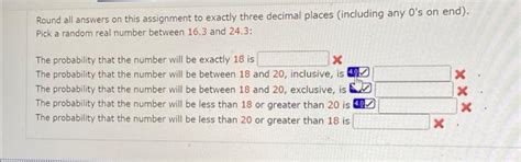 solved round all answers on this assignment to exactly three