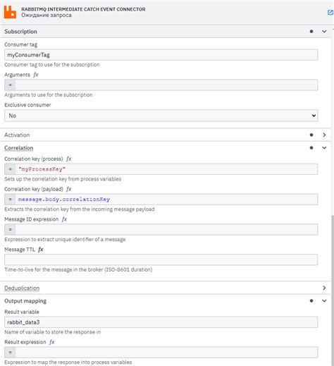 Issue With Rabbitmq Intermediate Catch Event In Camunda 8 Message Not Triggering Process