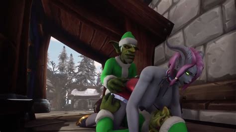 Santas Elves Have A Threesome With A Demon Girl Warcraft Parody