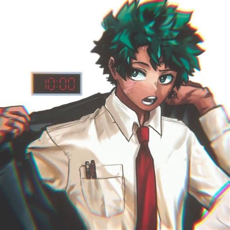 Realistic Deku Official Art Deku Timeskip Suit Izuku Midoriya
