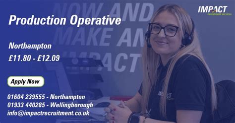 Joshua Hacker Certrp Bsc On Linkedin Production Operative Recruiting For Northamptonshire