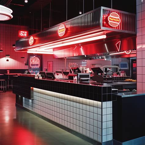 ️𝗗𝗲𝘀𝗶𝗴𝗻𝗲𝗱 𝗯𝘆 𝗜𝗱𝗼𝘁 Hamburger Restaurant Concept Interior 상업인테리어 아이닷 Idot Restaurant