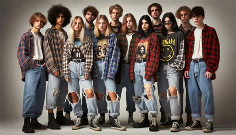 Grunge Fashion 1990s Grunge 90s Outfits