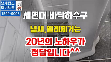 아이트랩 세면대 하수구 트랩 화장실 냄새 제거 화장실 배수구 벌레 차단 덮개 마개아이트랩으로 근본원인을 100완벽해결 한번