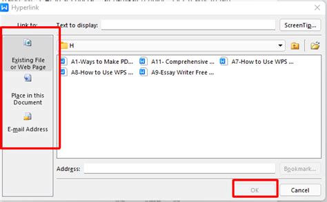 How To Insert Hyperlink In Word WPS Office Academy