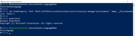 Ws It Solutions · Blog Ps Security Powershell Constrained Language Mode Pslockdown