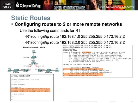 PPT Static Routing PowerPoint Presentation Free Download ID
