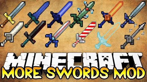 More Swords Mod 1710 Minecraft Sword Mod 1192 Qopcol