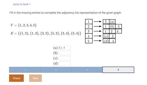 Solved Jump To Level 1fill In The Missing Entries To