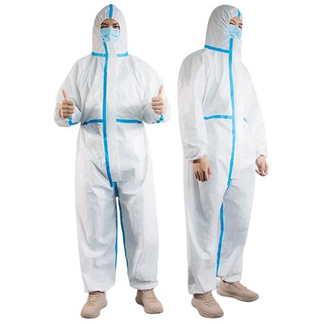 Disposable One Piece Isolation Clothing Work Clothes Anti Epidemic