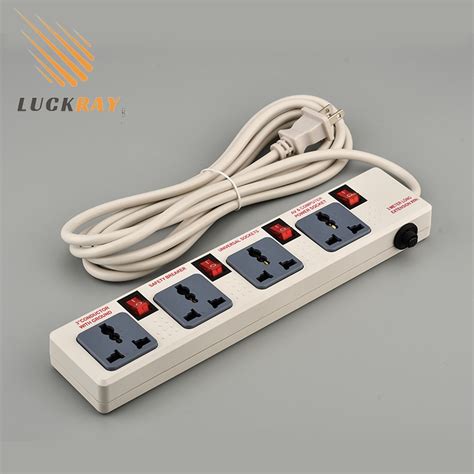 Universal Extended Socket With Safety Break And Unique On Off Switch Universal Extended Socket With Safety Break And Unique On Off Switch