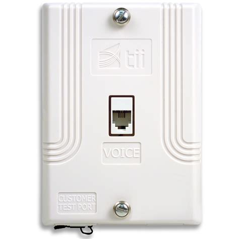 761SM 12 Surface Mount Wall Jack With DSL Filter Tii Technologies