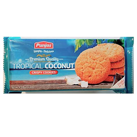 Punjas Tropical Cookies 130g X 5pcs Frankie Supermarket