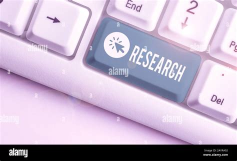 Conceptual Hand Writing Showing Research Concept Meaning Systematic Investigation Into And