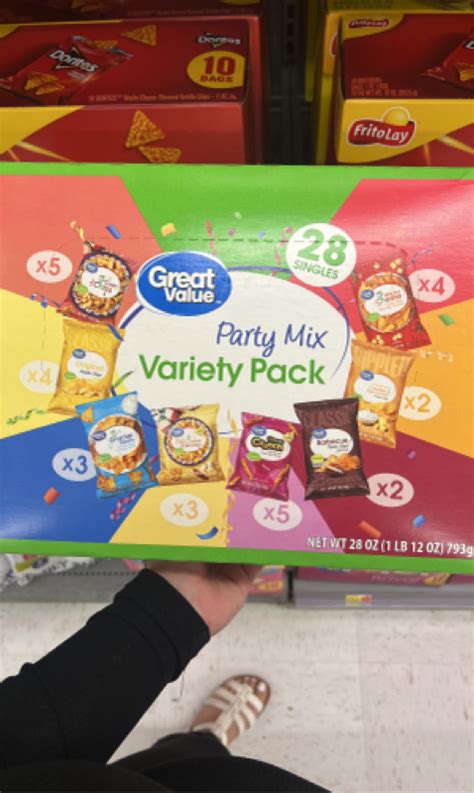Great Value Party Mix Variety Fig App
