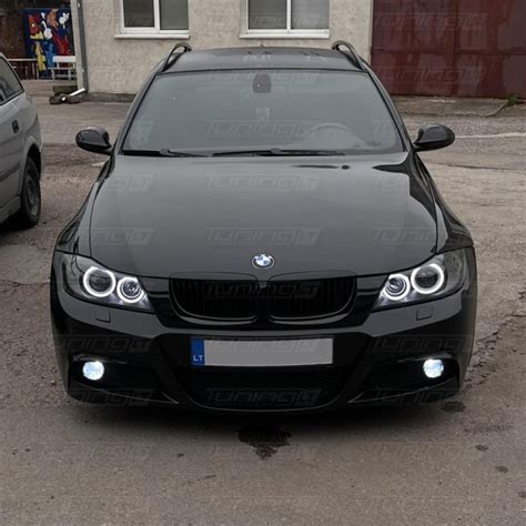 For Bmw E90 E91 Pre Lci M Sport Front Bumper With Clear Fog Lights