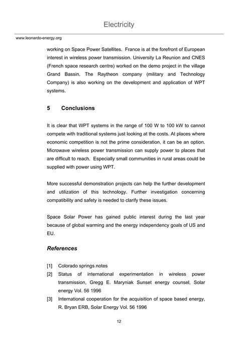 Wireless Power Transmission Pdf