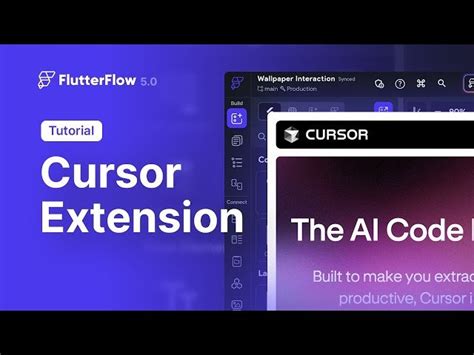 free video setting up and using flutterflow extension in cursor
