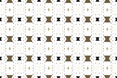 Simple Geometrical Shapes Vector Seamless Pattern It Consists Of A Polyhedron Such As A Circle