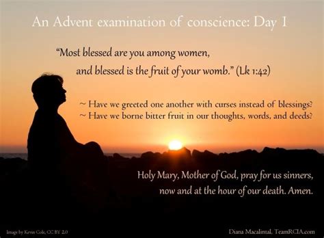 Advent Examination Of Conscience Day 1 Teamrcia Examination Of Conscience Conscience Pray