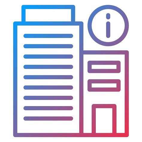 Premium Vector Company Information Icon Vector Image Can Be Used For