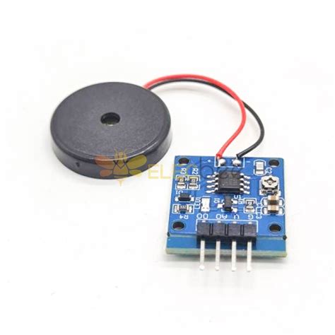 elecbee 10pcs tzt 5v piezoelectric film vibration sensor switch module