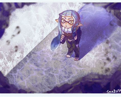 Inkling Player Character Inkling Girl And Agent 3 Splatoon And 1 More Drawn By