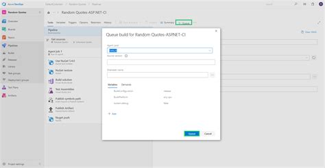 Deploy An Aspnet Application To Azure Websites Using Octopus Azure Devopstfs And Artifactory