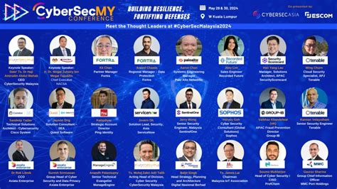 Cybersecasia Org On Linkedin Cybersecmalaysia2024 Cybersecmalaysia2024 Escomevents