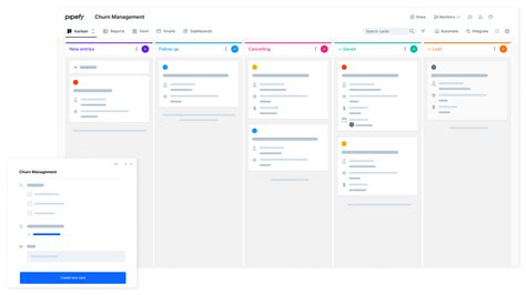 Churn Management Process Template Free Pipefy