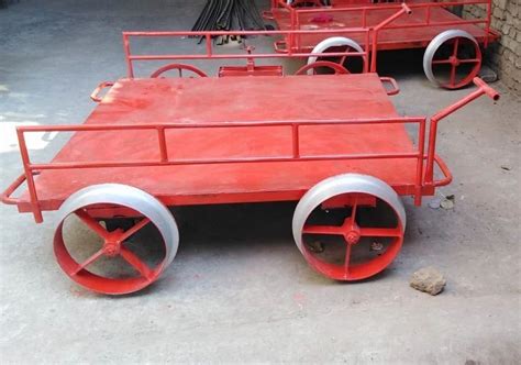 Mild Steel Manual Material Handling Trolley At ₹ 65000 Piece In New Delhi Id 2852129276497