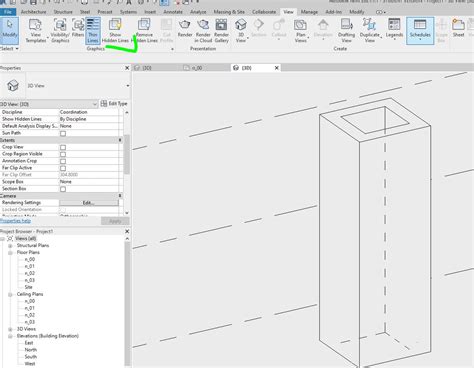 solved obscured lines style in 3d view autodesk community