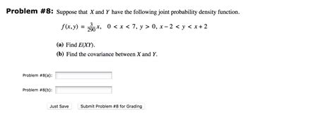 Solved Problem Suppose That X And Y Have The Following Chegg
