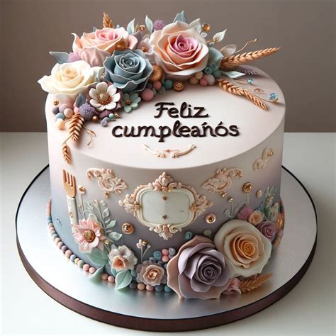 Saludos De Cumpleaños Pretty Birthday Cakes Happy Birthday Wishes