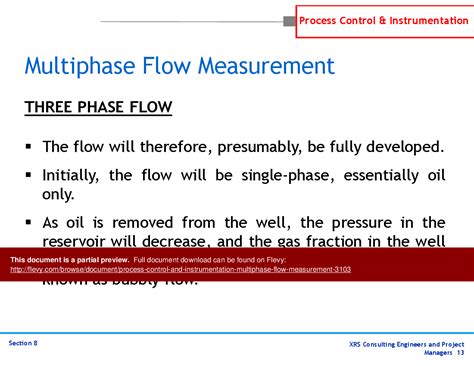 Pandid Instrumentation And Control Multiphase Flow Measurement Ppt