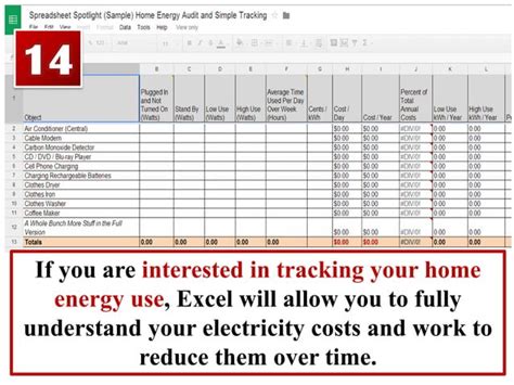 20 unique uses of excel spreadsheets ppt