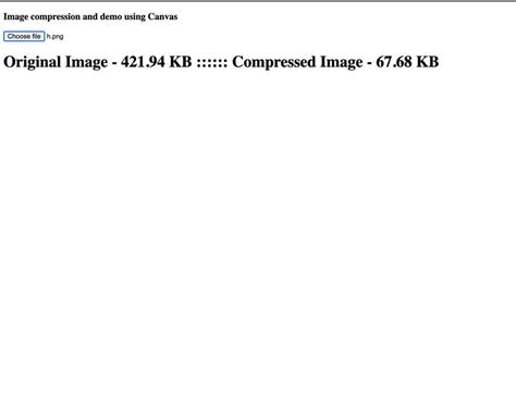 Image Compression Techniques In JavaScript Updated 2023