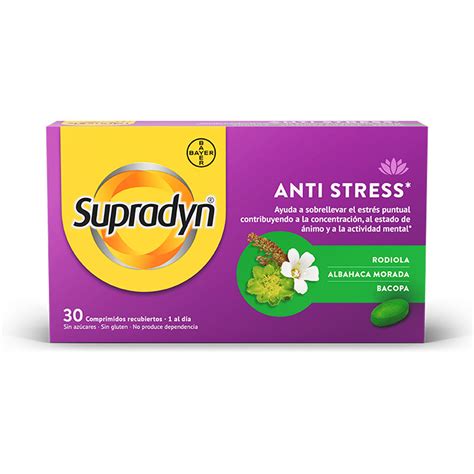 Supradyn Anti Stress 30 Tablets Stress Relief And Focus