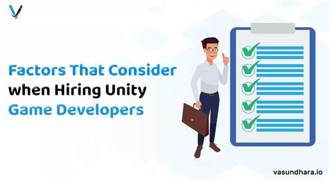 top skills to look when hiring unity game developers from vasudhara