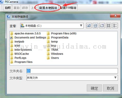 Java Swing Opencv调用摄像头实现拍照及本地保存 支持上传ftp路径配置 代码 最代码