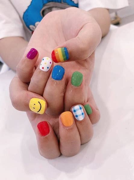 طرح ناخن بچه گانه انواع مدل کاشت ناخن بچه گانه خوشگل و کیوت