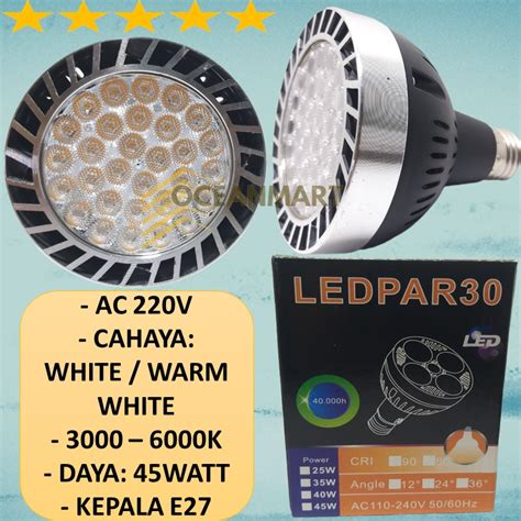 Jual Lampu Sorot Par Light Spotlight Led Par W Watt Fitting E Shopee Indonesia