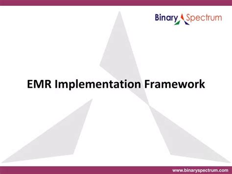 PPT EMR Implementation Framework PowerPoint Presentation Free Download ID 88983